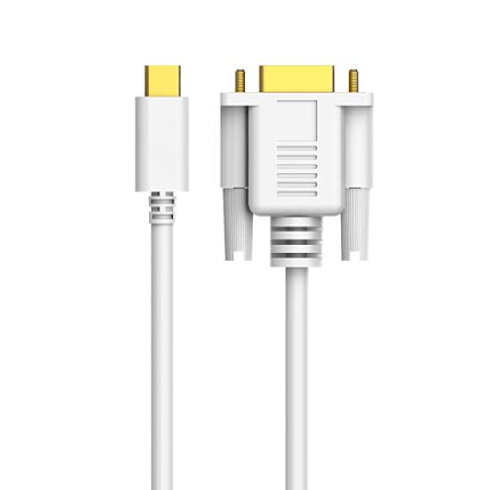 Cheap 1.8m High Performance Compact Durable Reliable Male to USB-C VGA ...