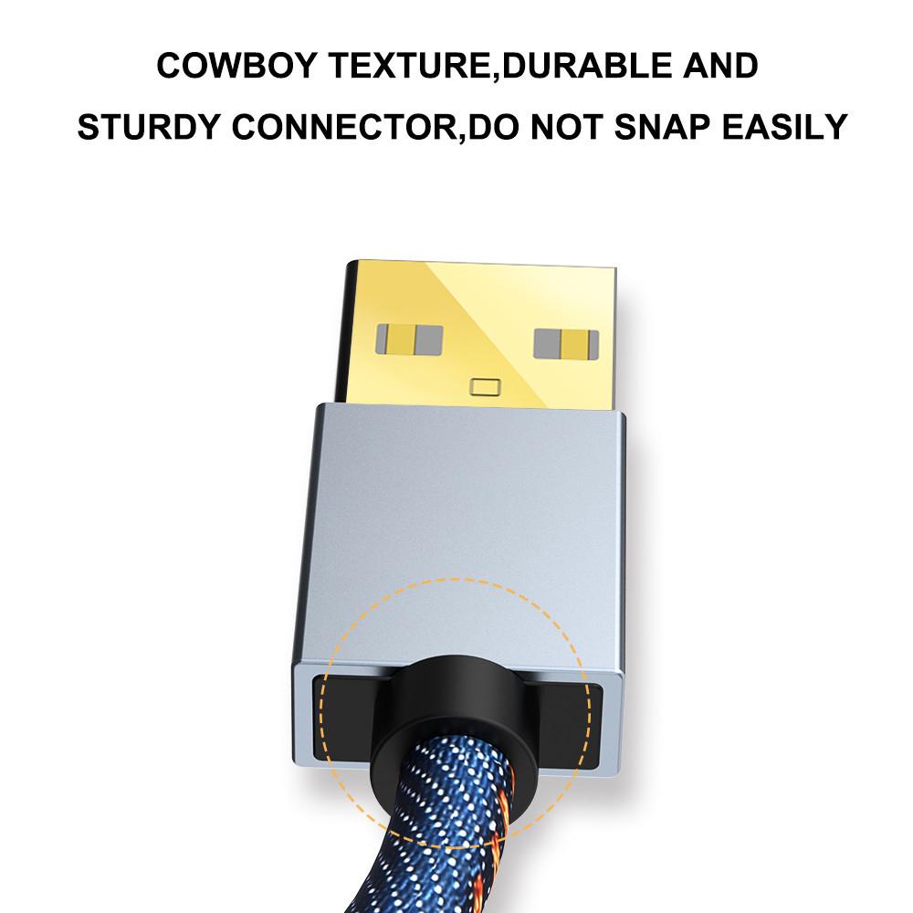 Universal USB data line iphone Samsung Huawei data charging line mobile ...