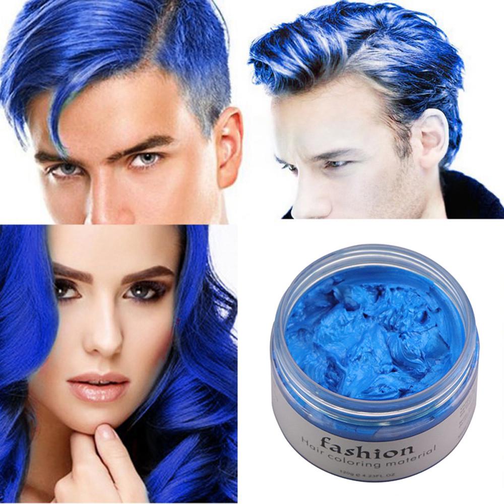 Buy 7 Colors Unisex DIY Hair Color Wax Mud Dye Cream at affordable ...