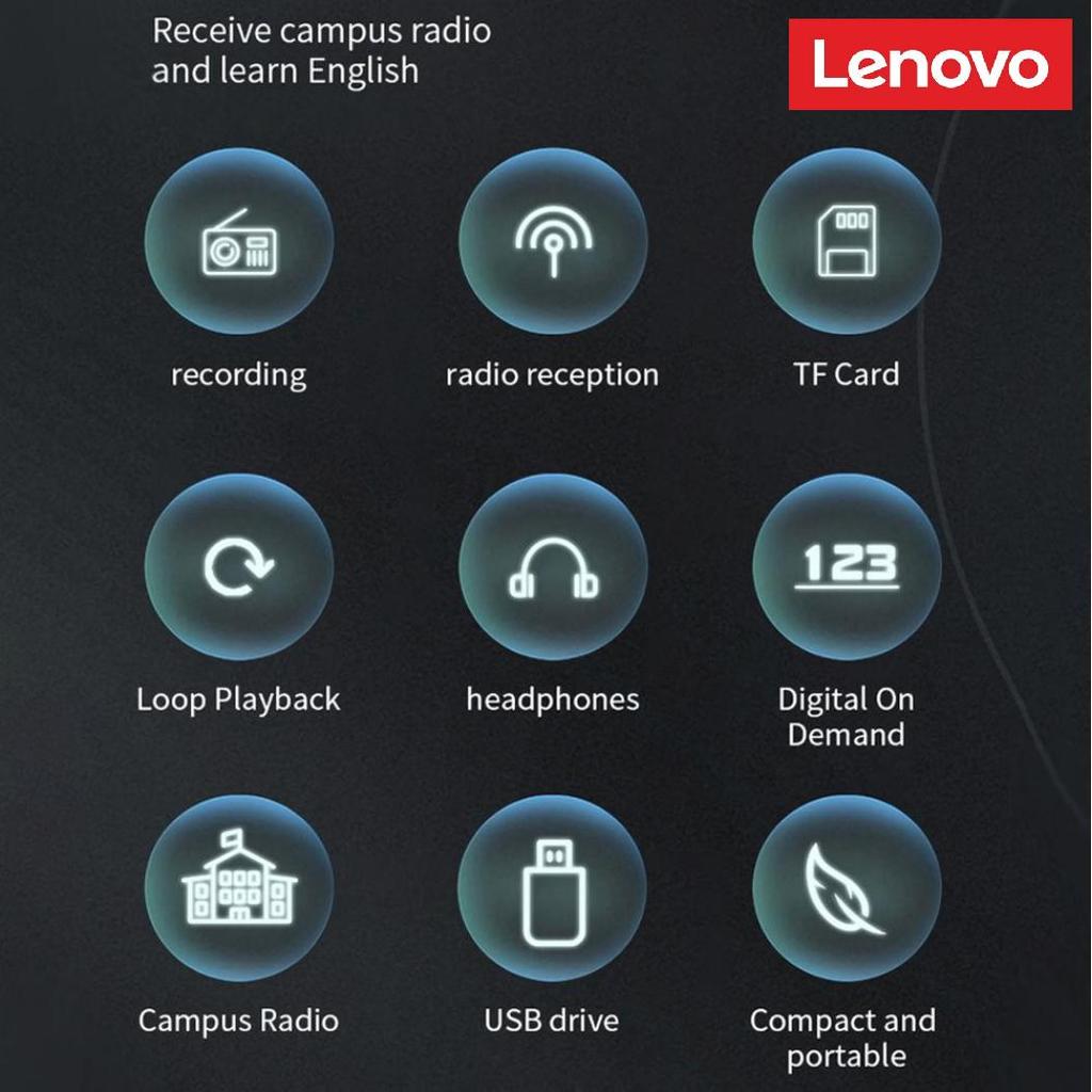 Cheap Original Lenovo R5 Portable Wireless Speaker Smart Radio FM Mini ...