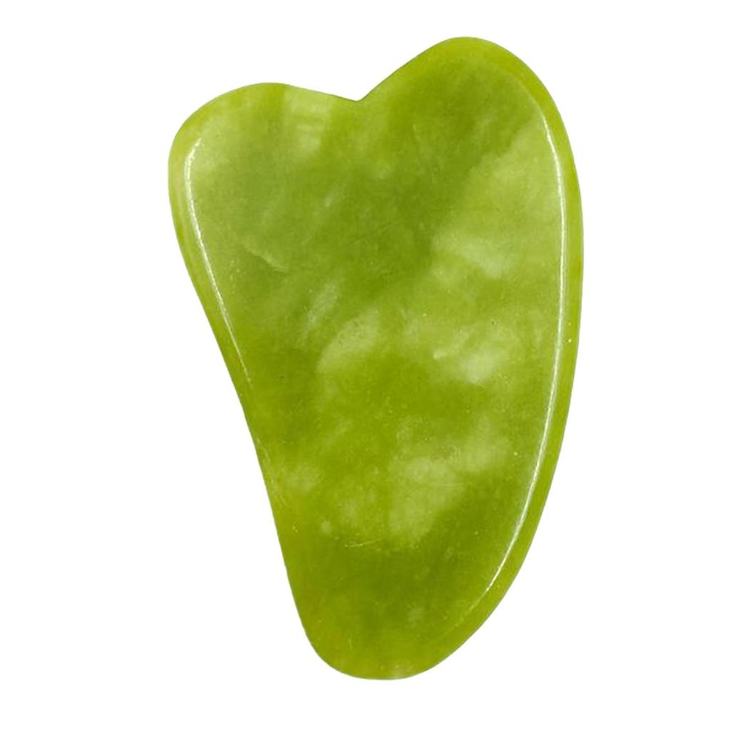Cheap Natural Stone Green Jade Scraper|Novelty Shape Facial Gua Sha ...