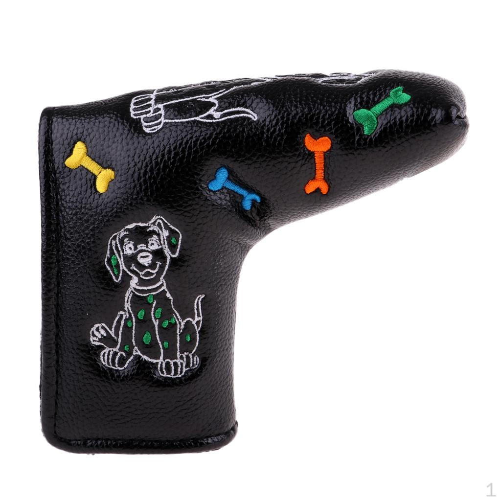 Buy Waterproof PU Leather Golf Club Blade Putter Head Cover at ...