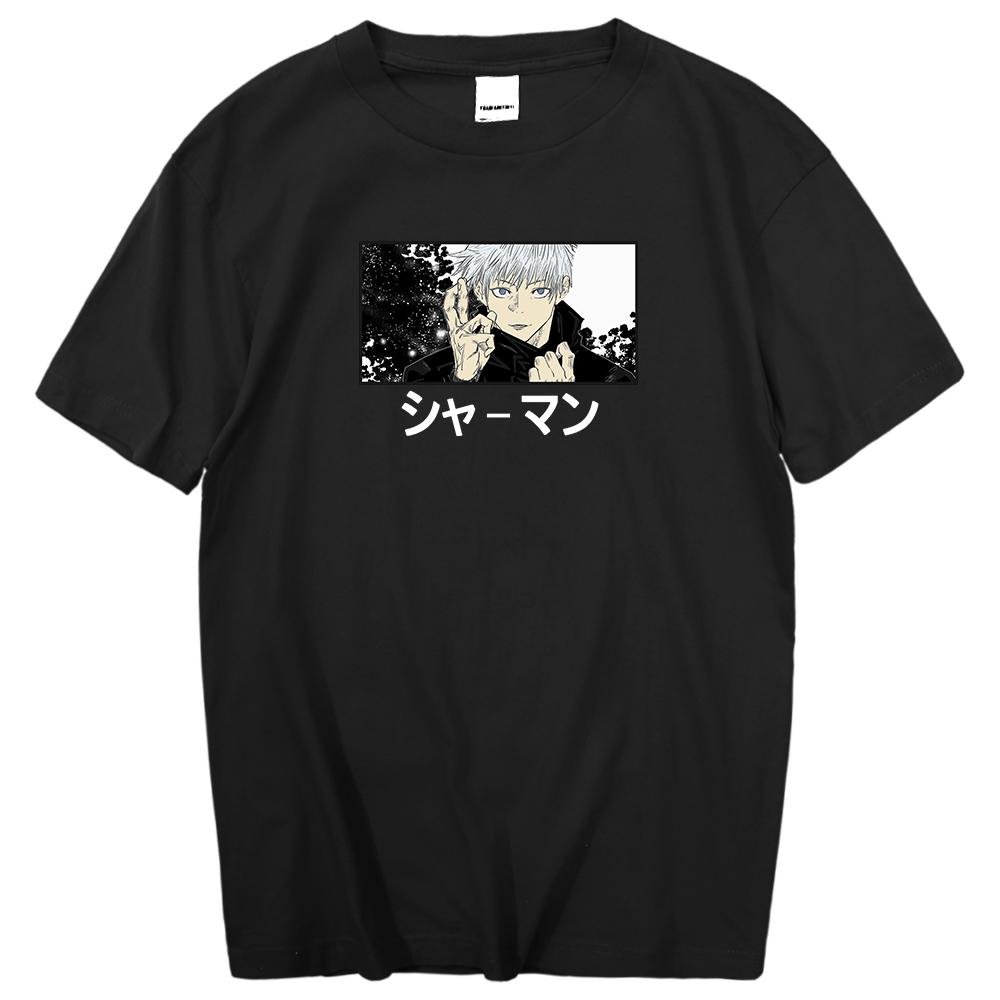 Buy Gojo Satoru Unlimited Void Printed T Shirts Cartoon Funny Men Tee ...