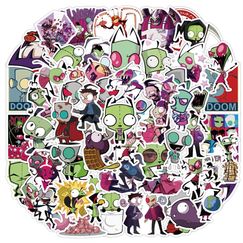 💰Kaufe 50Pcs/Set Invader ZIM Series 02 Stickers DIY Fashion Mixed ...