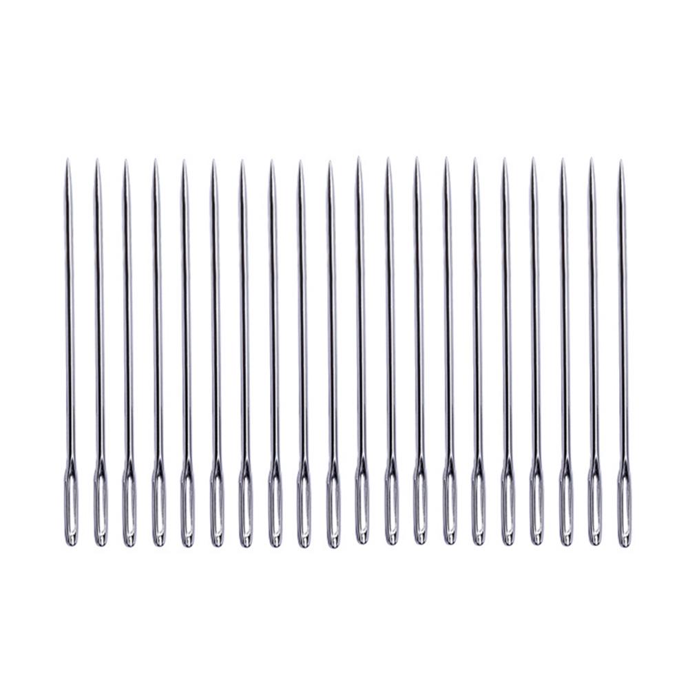 Buy 100pcs Stitching Needles Steel Durable Blunt Sewing Needles for ...