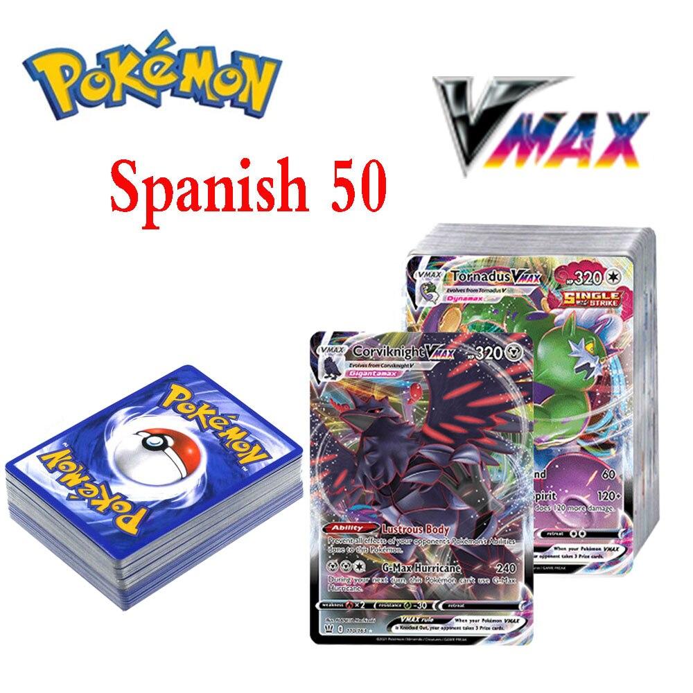 Buy 2022 New Spanish TAG TEAM GX Pokemon Cards Vmax Charizard Pikachu ...