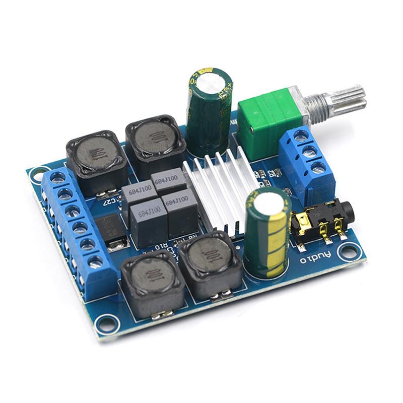 Buy XY-502 Digital Power Amplifier 2-Channel Stereo High-Power 2X50W ...