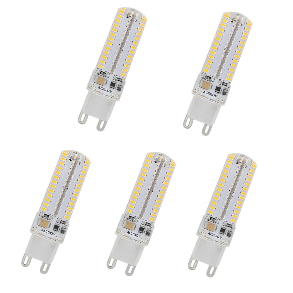 5pcs G9 4W 20V 110V LED Light Bulb 104leds SMD 3014 Warm Cold White ...