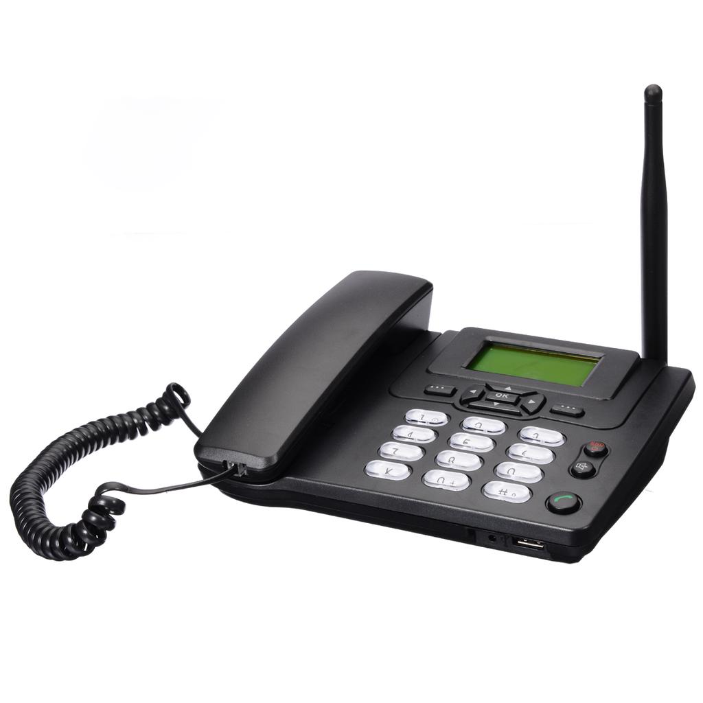 Buy Pdtoweb Wireless GSM Desk Phone SIM Card TNC Antenna Interface ...