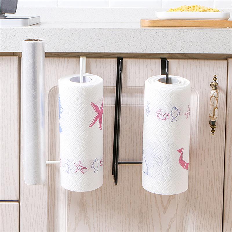 Tissue Holder Hanging Bathroom Toilet Roll Paper Holder Towel Rack ...