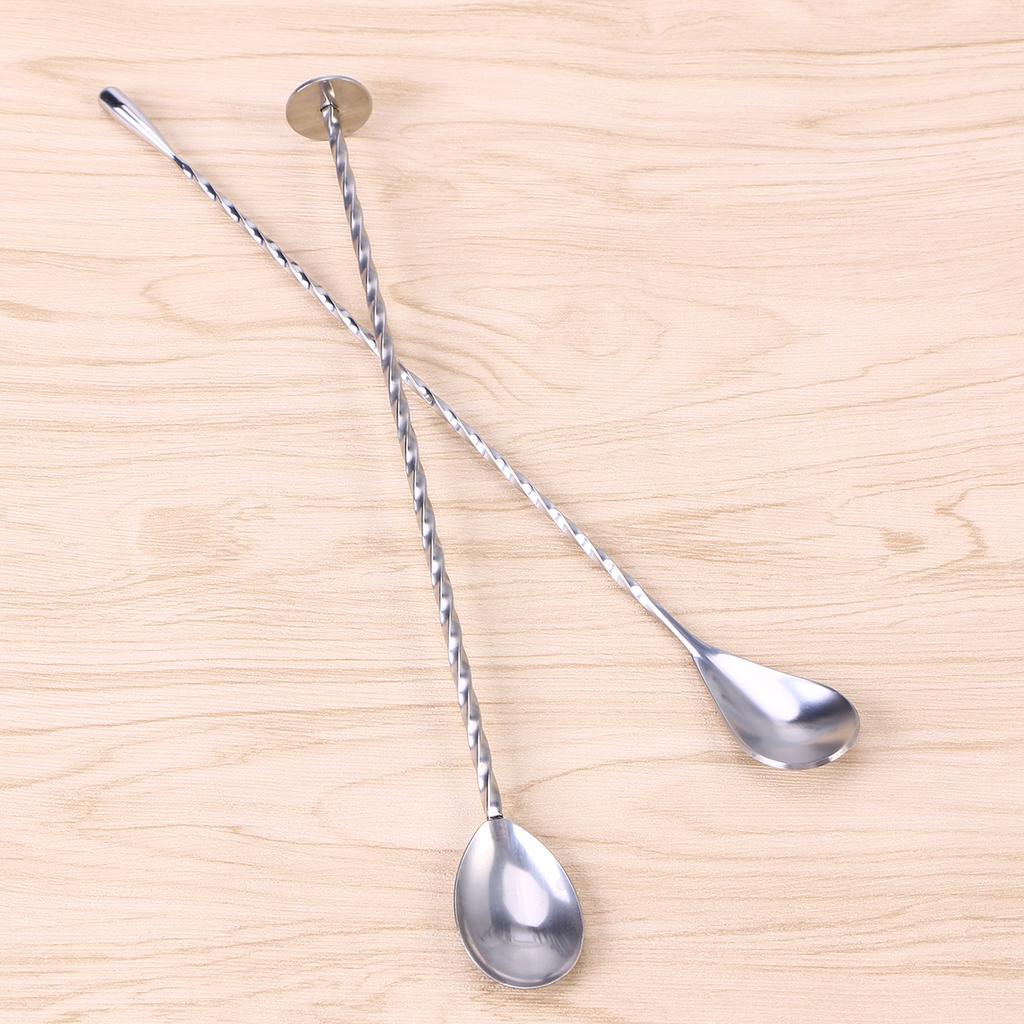 Buy 1 Pc Long Handle Spiral Pattern Creative Stainless Steel Wine ...