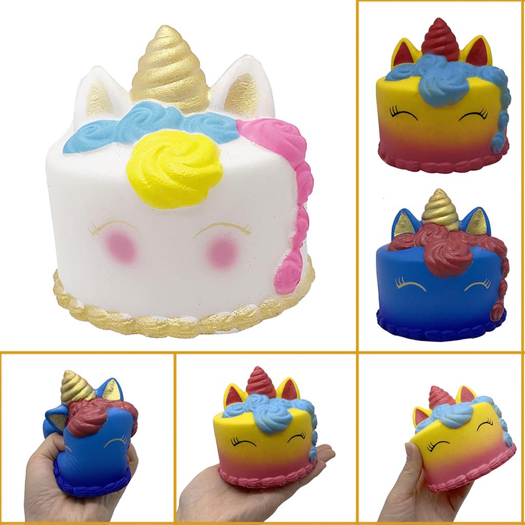 Buy Cartoon Cake Squishies Slow Rising Cream Scented Exquisite Stress ...