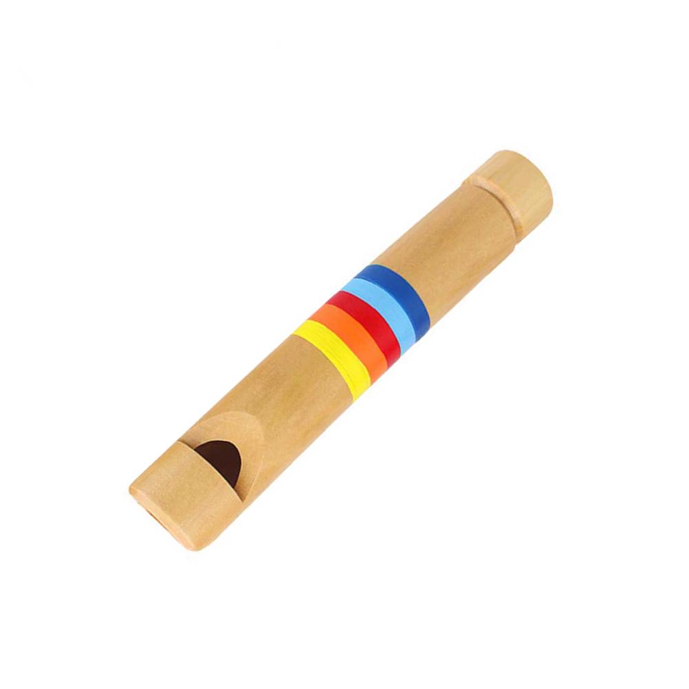 Buy Kindergarten Children Wood Flute Whistle Voice Change Push-pull ...