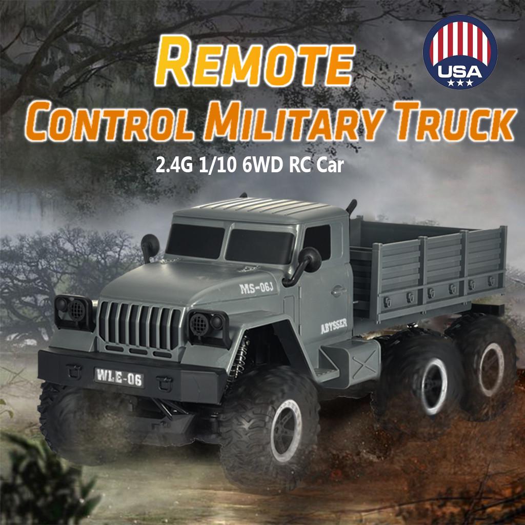 Buy Sulong Toys SL3342 Ural 1/10 2.4G 6WD Military Truck Off-road RC ...