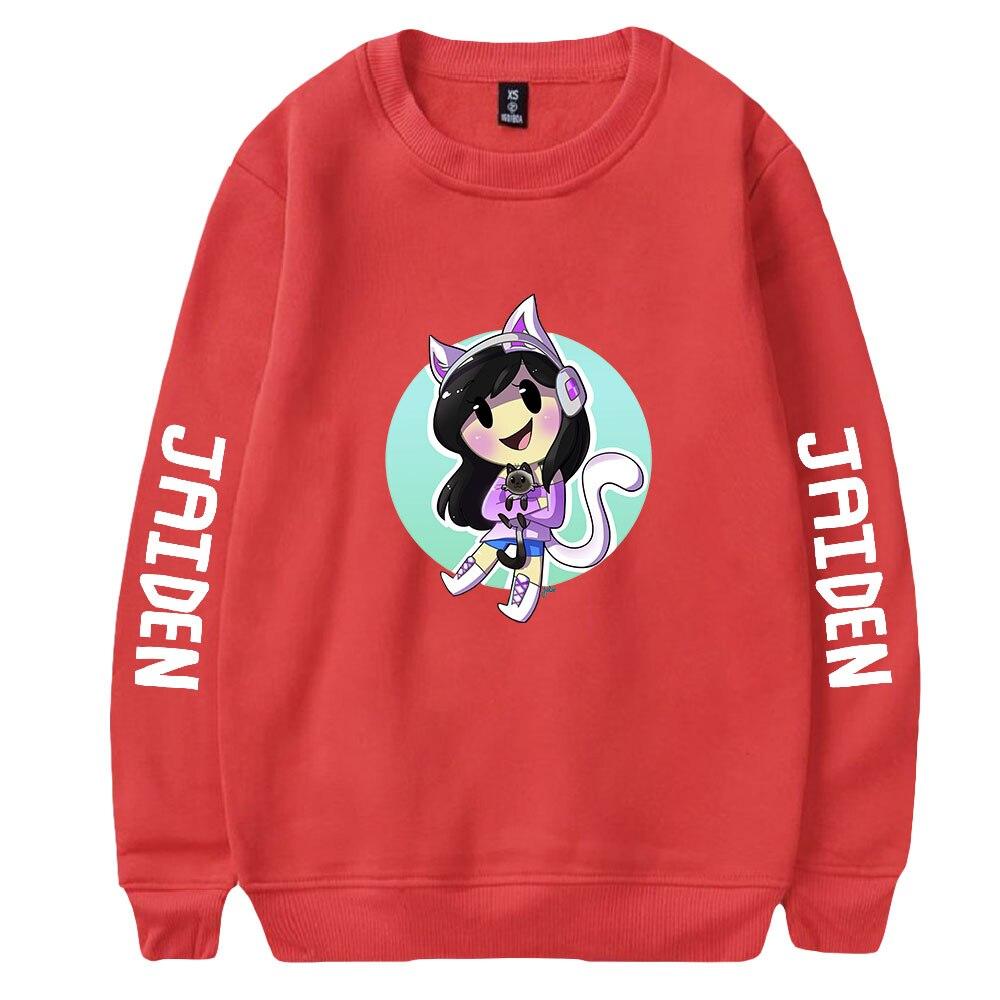 Satın alın Jaiden Animations Crew Neck Hoodie Letter Pattern Printed ...