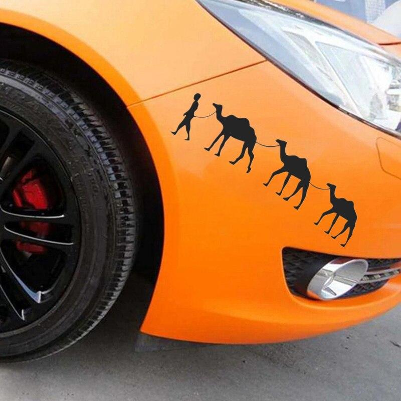 Buy Funny Camel Caravan Car Sticker Waterproof Car Decal Vinyl Stickers ...