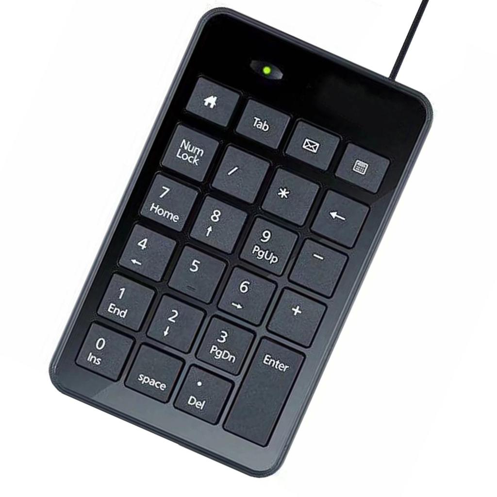 Cheap USB Number Pad-Compact Numeric Keypad External USB Wired Numpad ...