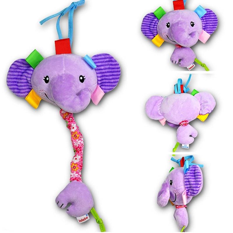 Satın alın Animal Handbells Appease Music Baby Infant Toys Soft Rattles ...