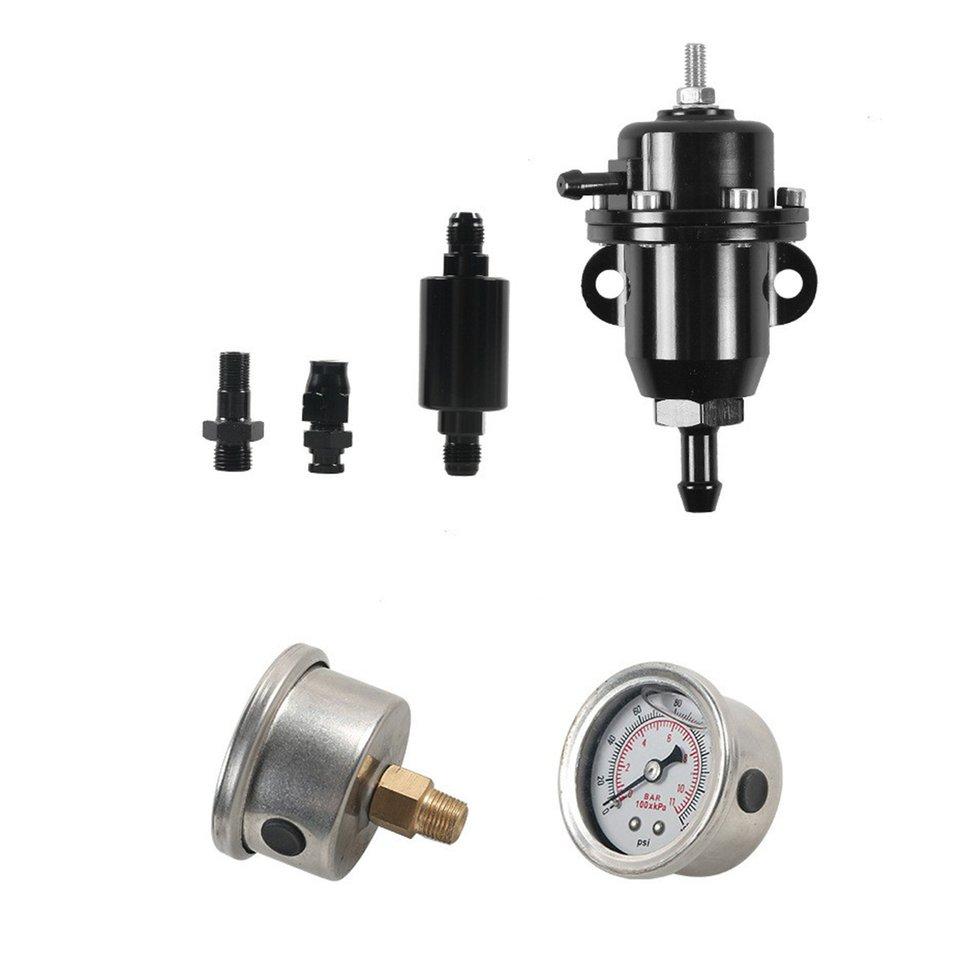 Fuel Pressure Regulator Gauge & Fuel Rail For B16 B18 B20 Si LS GSR B ...