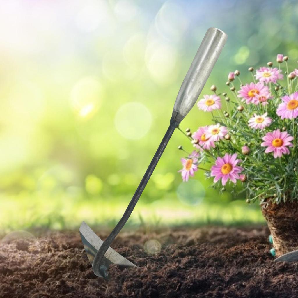 Buy All-Steel Hardened Hollow Hoe Durable Garden Weeder for Backyard at ...