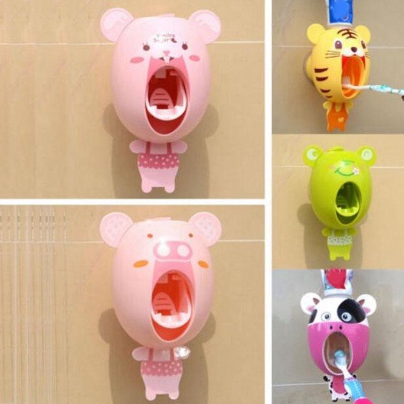 Buy New Cute Touch Automatic Auto Squeezer Toothpaste Dispenser Hands ...