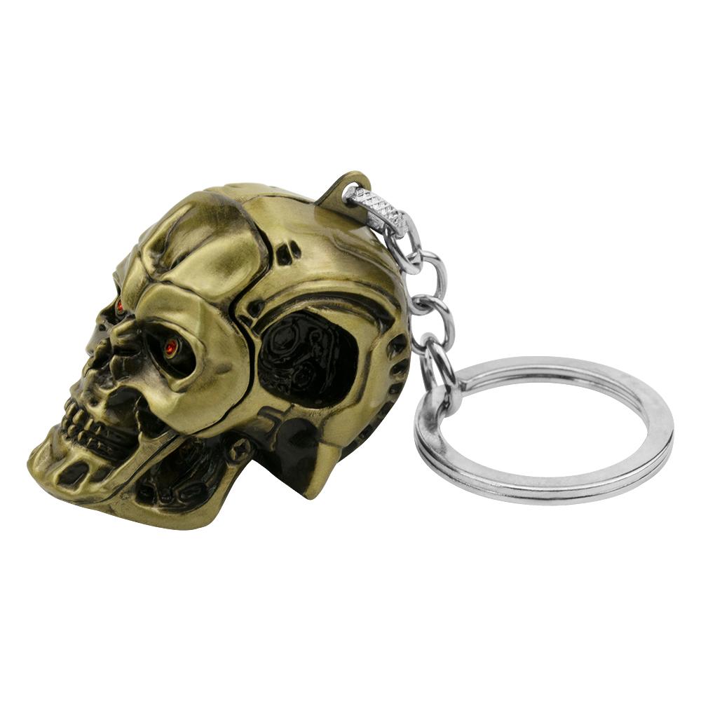 Buy Terminator T800 Keychains Car Styling Key Ring Automobiles ...