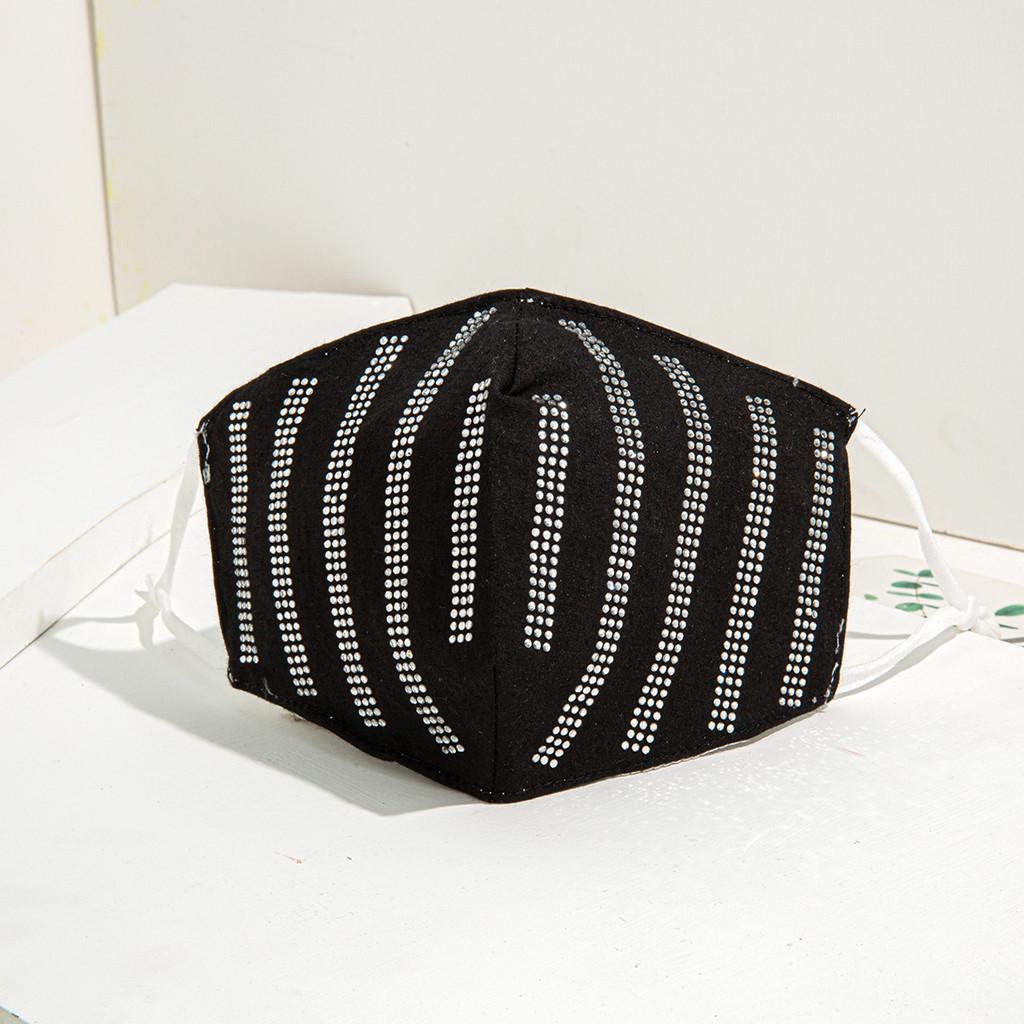 Buy Adult Woman Solid Flash Anti Dust Mask Haze Sponge Mouth Sun Block ...