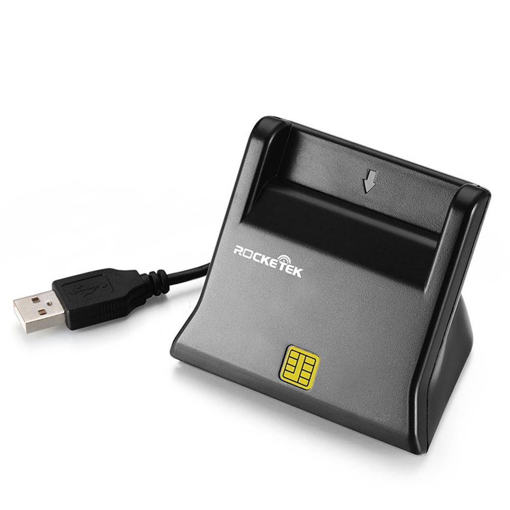 Buy ROCKETEK SCR2 CAC ID SIM Chip Smart Card Reader at affordable ...