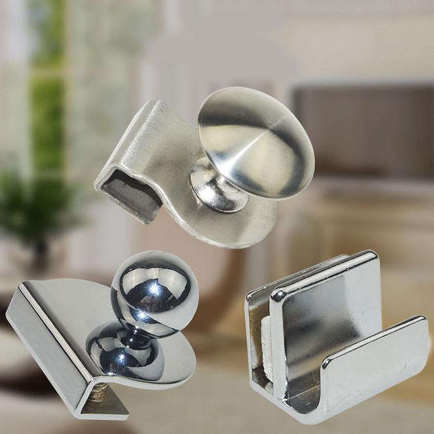 Buy Frameless Glass Door Handle Pull Knob Wine Cabinet Cupboard Display ...