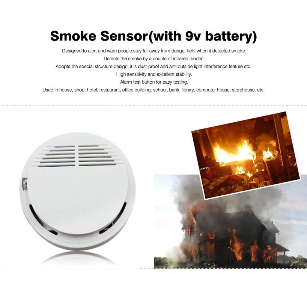 Buy Independent Type High Sensitive Photoelectric Smoking Detector ...