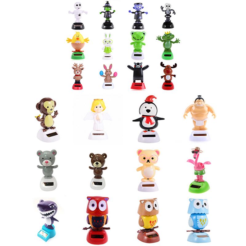 Solar Powered Dancing Swinging Animated Bobble Dancer Car Decor ...