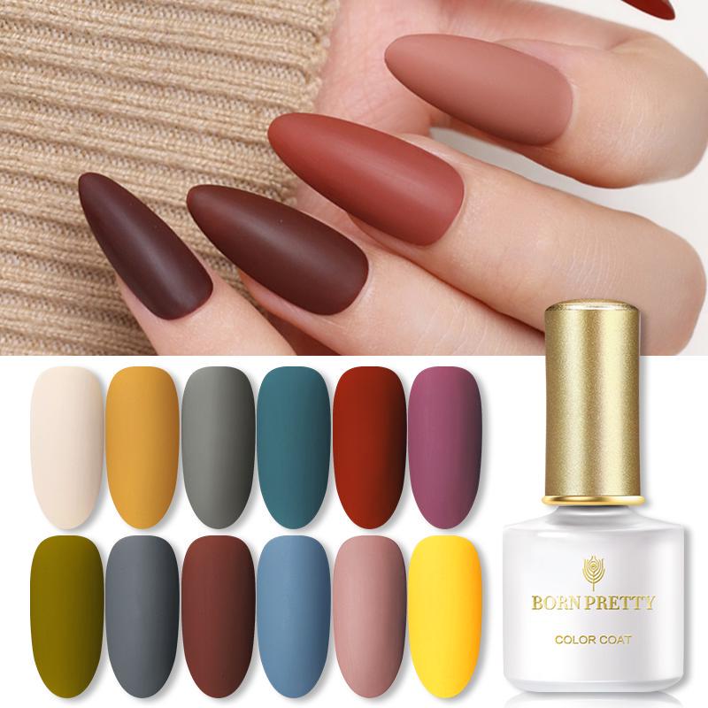 Buy BORN PRETTY Autumn Winter Series Maple Color UV Gel Polish at ...
