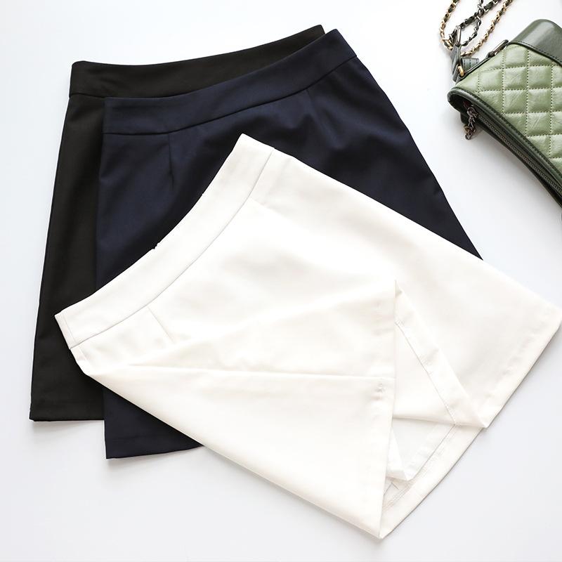 Buy Black Professional Skirt Women's A-line Summer New Work Skirt ...