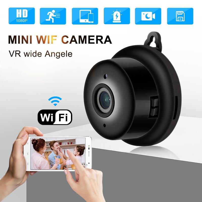 Buy WiFi Camera Mini Body Camera, Small Home Security Camera, 150° Wide ...