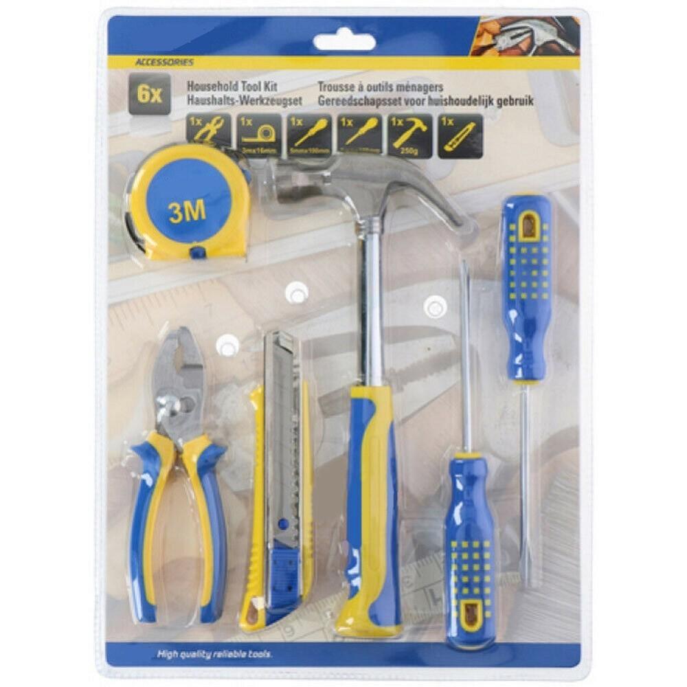 Buy Set Attrezzi Da Lavoro 6pz Kit Utensili Fai Da Te Con Martello ...
