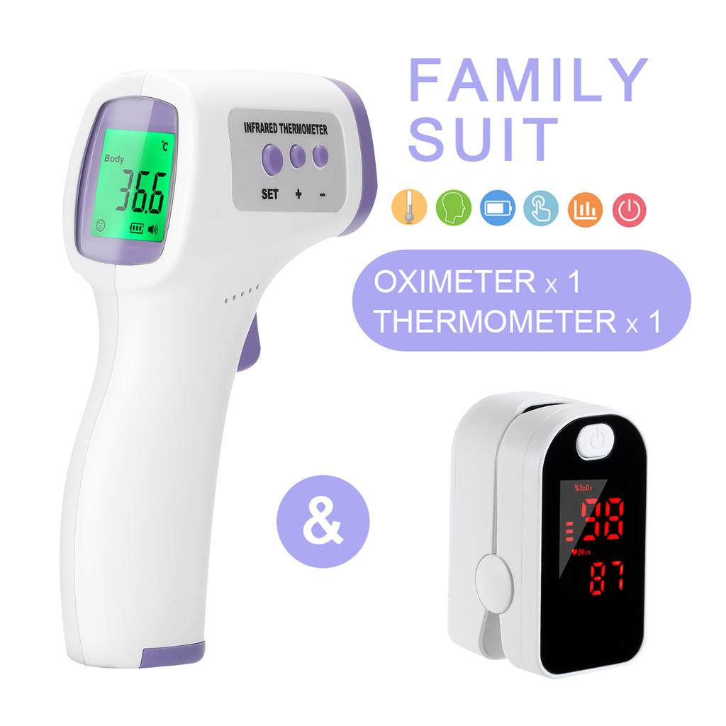 Buy Digital Forehead Thermometer Non-contact Infrared Digital Fingertip ...