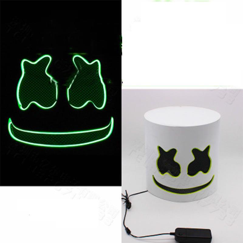 Buy Charm MarshMello Game DJ Mask Full Head Helmet Halloween Video ...