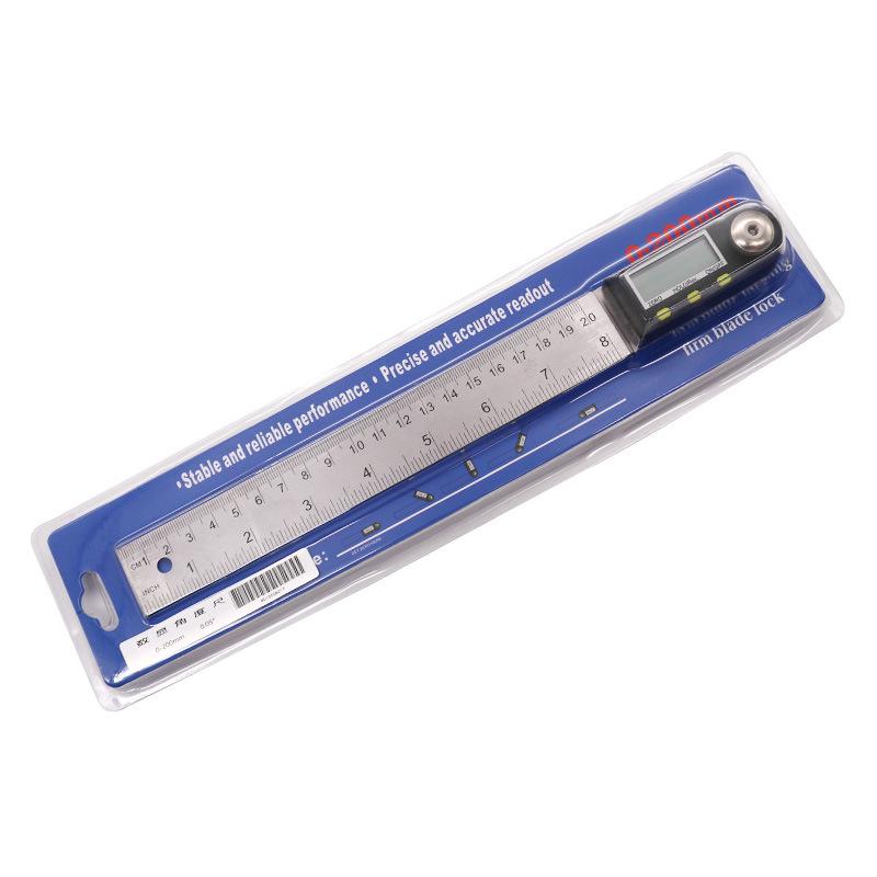 200mm 300mm 500mm Digital Angle Ruler Protractor Inclinometer ...