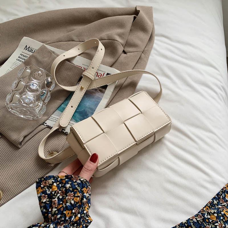 Buy Blogger Style Popular Messenger Bag Female New Trendy Fashion Woven ...