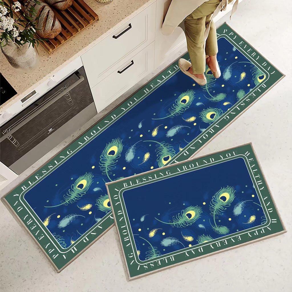 Cheap Fashion household kitchen floor mat, cover mat. Non-slip water ...