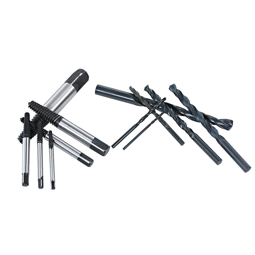 Buy 12PC HSS Easy Out Rigid Screw Extractor Set Broken Bolt Stud ...
