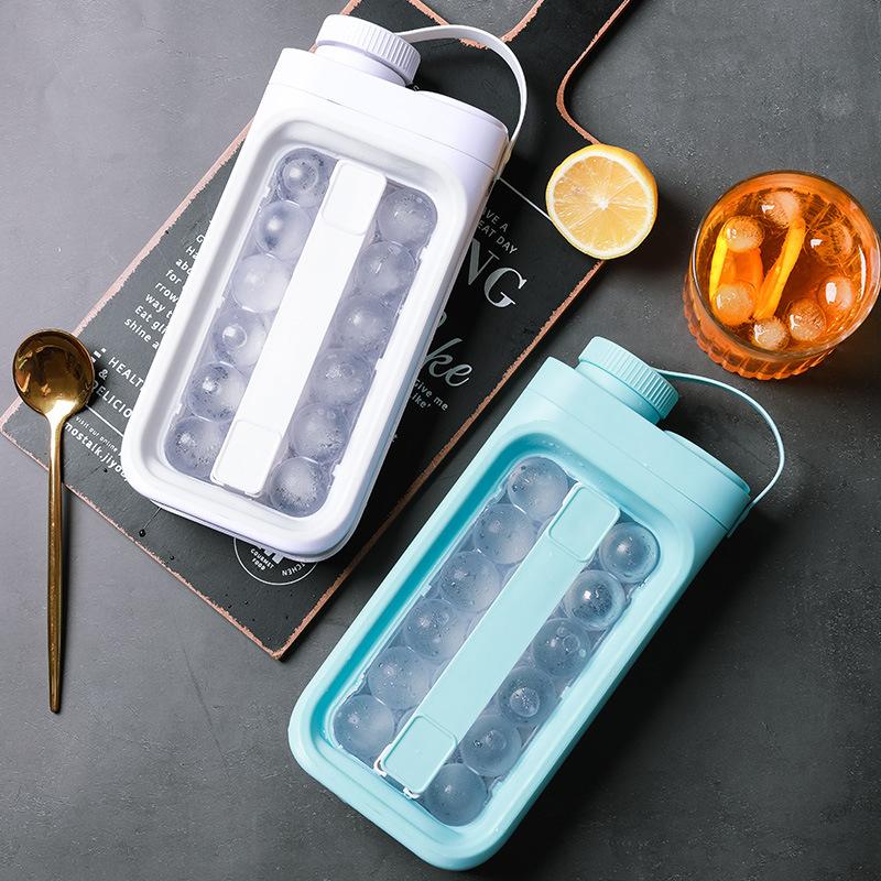 Buy Fashion Home Ice Hockey Ice Cube Mold Round Creative Ice Making ...