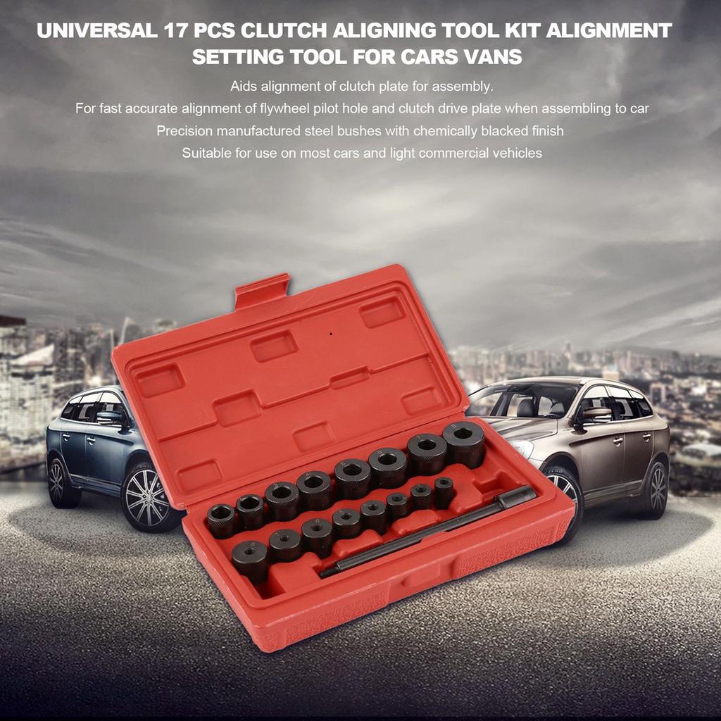 Buy Universal 17 Pcs Clutch Aligning Tool Kit Alignment Setting Tool ...