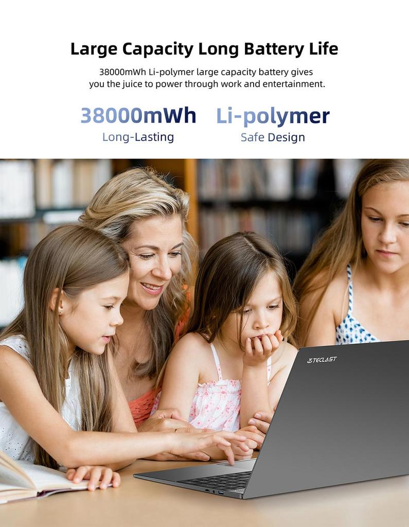 Cheap Teclast F15 Plus 2 15.6 Inch 1920X1080 Laptop Windows 10 8GB RAM ...