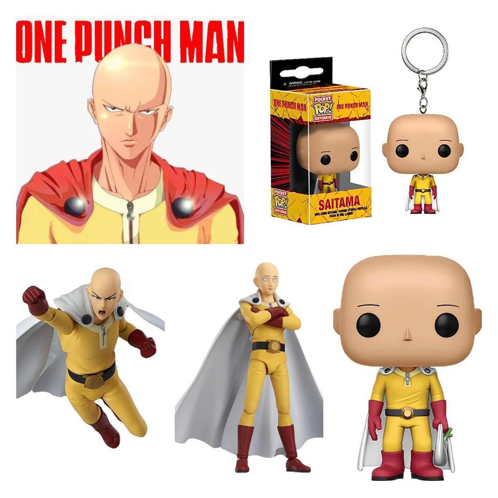 Buy Punch Man Saitama Funkoone Action Figure Cartoon Animation Toy Kids ...