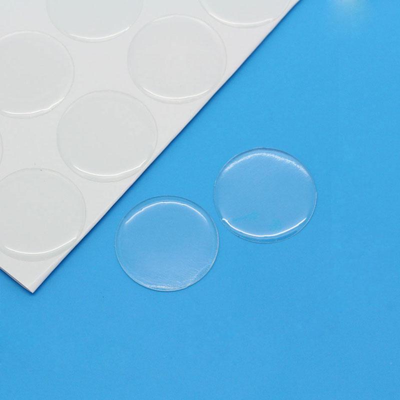 Buy 204pcs Clear Round Epoxy Domes Resin Stickers 12mm Dia at ...