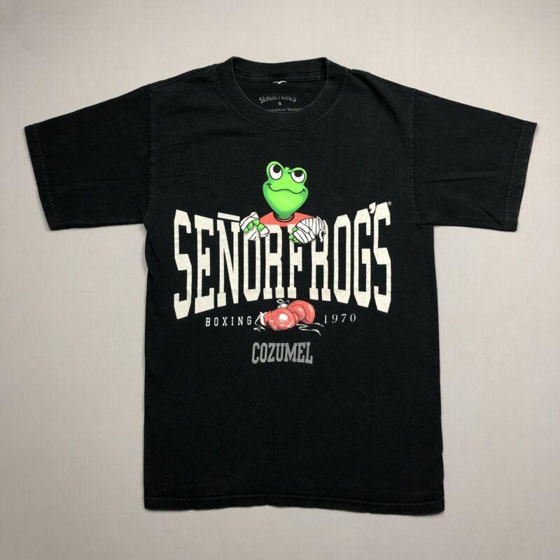 Se%C3%B1or Frogs Cozumel Boxing T-shirt Sz Small T-Shirt Women's And ...