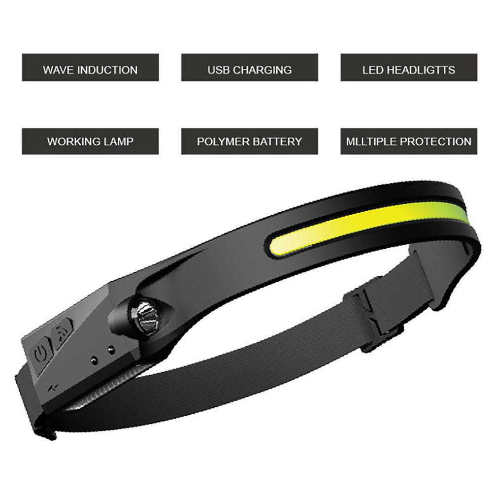 Kaufe COB LED Headlamp Headlight Torch Flashlight Work Light Bar Head ...