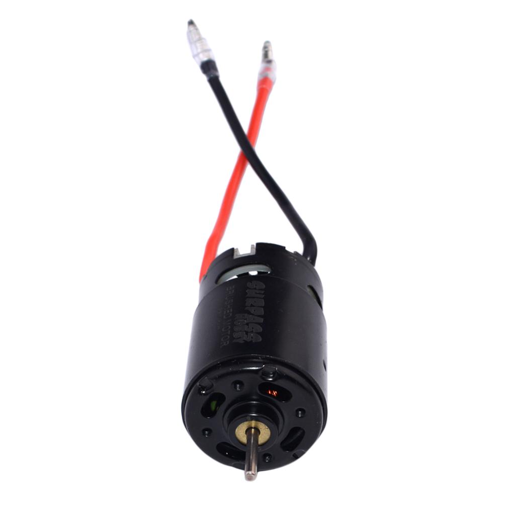 High Torque 550 Magnetic Brushed Motor with Cooling Fan for 1/10 RC Car ...