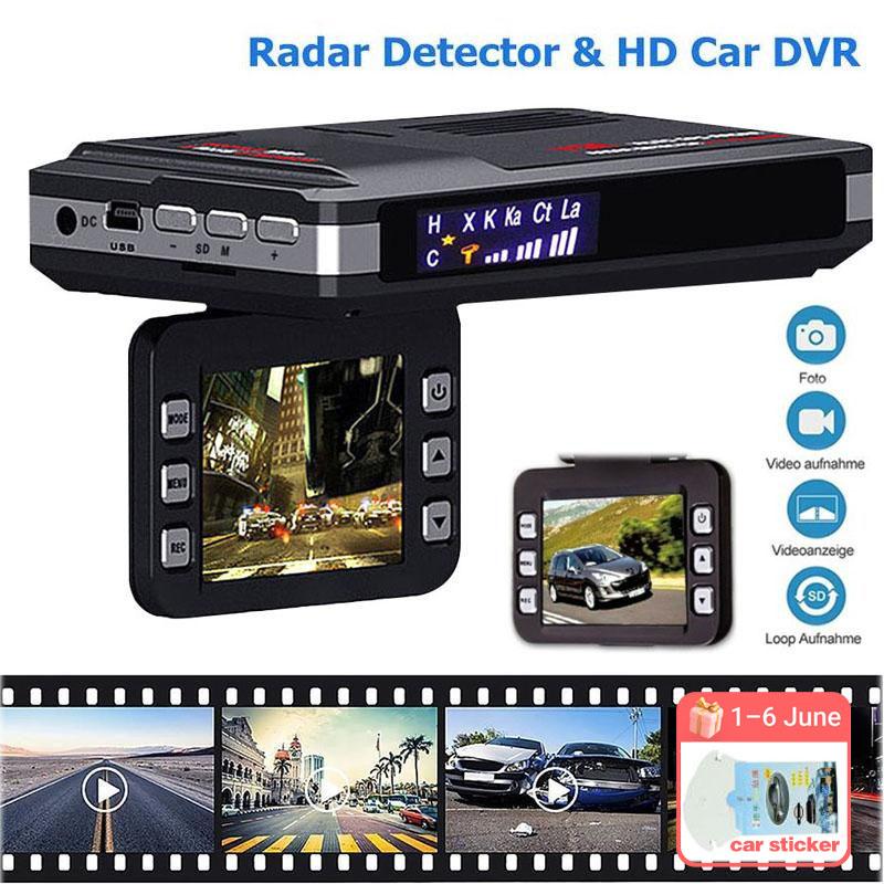 Buy VG1 Night Vision Recorder With Radar Dectector Car DVR Dash Cam G ...